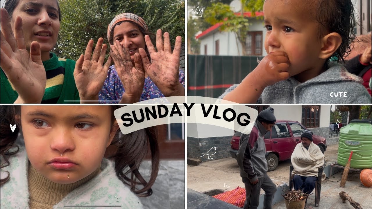 Dadunj me dali 20 mirche sb ka hua bua hal😮‍💨| Sunday vlog | Rupali ...