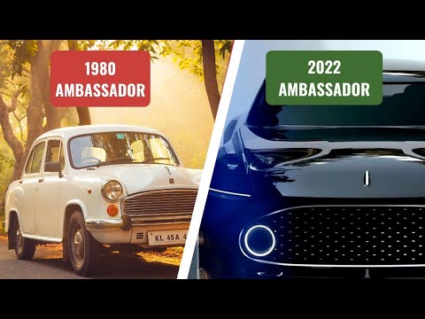Ambassador 2.0 EV model | Ambassador returns - YouTube