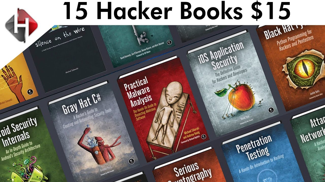 15 Hacker Books for $15 Bucks?? - YouTube