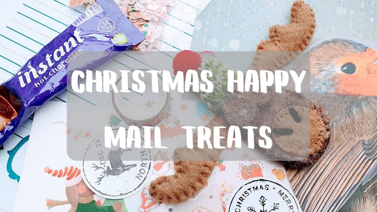 Christmas Happy Mail Treats - YouTube