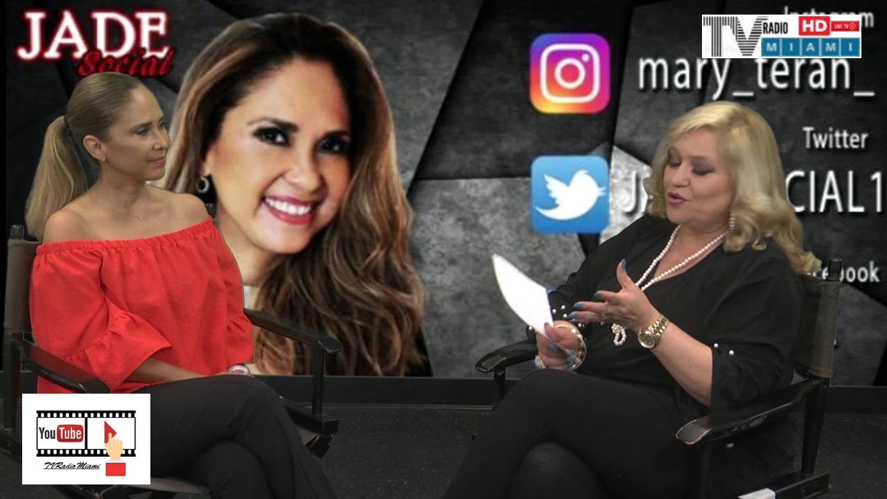 TVRM - Entrevista a Maria Jesús Terán,cantante conocida como Jade ...