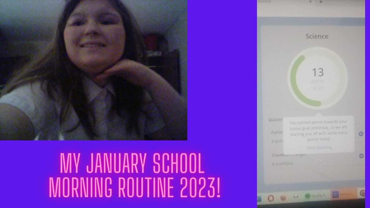 My January School Morning Routine 2023! - YouTube