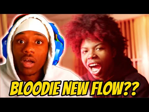 Bloodie FINALLY Switched His Flow!! BLOODIE - I GET IT IN (reaction ...