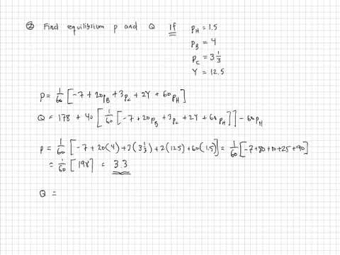 HOW TO: Solve a demand and supply problem - YouTube