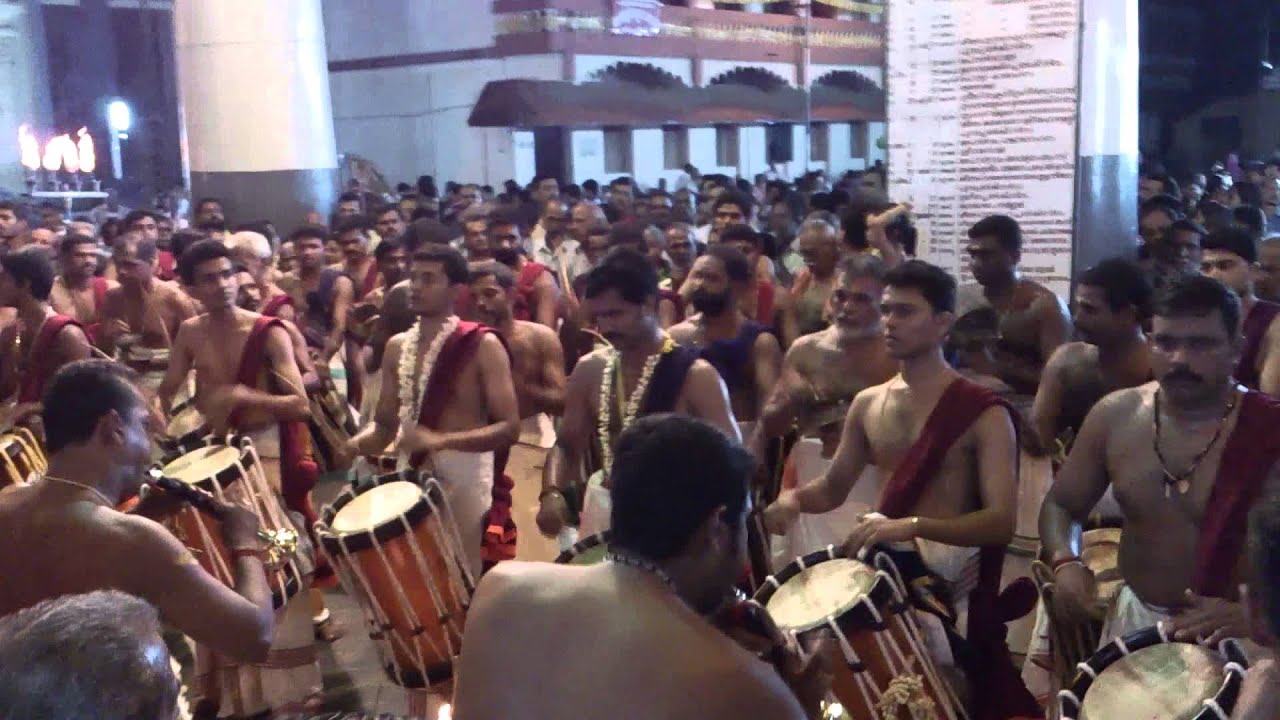 Panchari melam Arangettam @ Cochin Thirumala Devaswom on 9th December ...