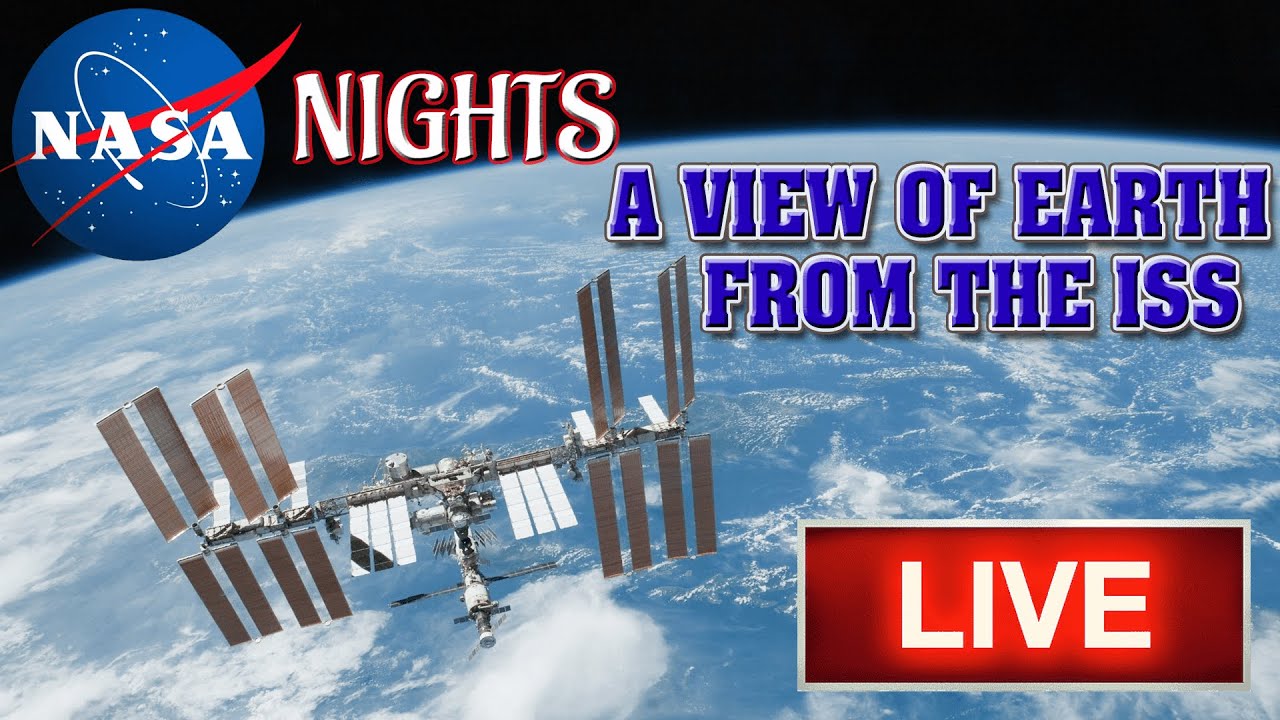 🔴LIVE @NASA View of Earth from ISS w/ Music - YouTube
