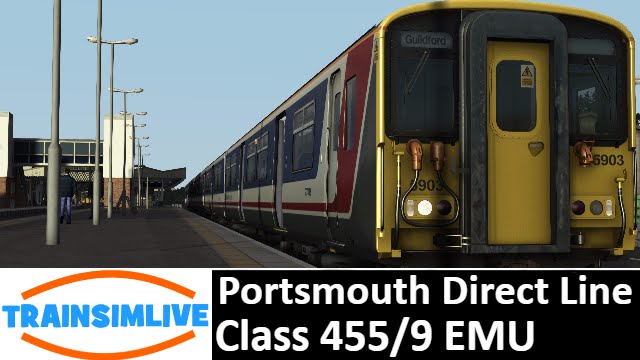 Let's Play Train Simulator - Portsmouth Direct Line, Class 455/9 - YouTube