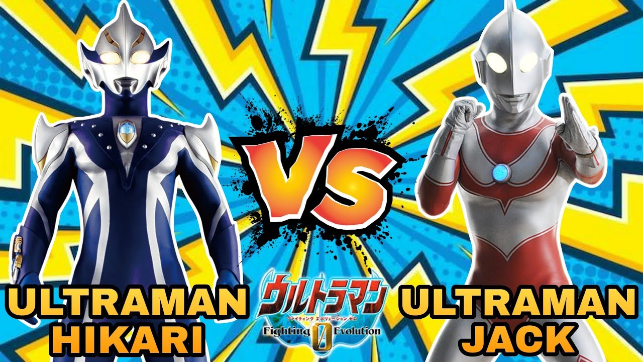 ULTRAMAN HIKARI VS ULTRAMAN JACK - ウルトラマン || Ultraman fighting ...