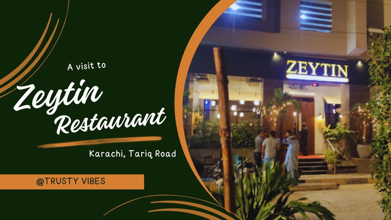 Tariq Road's BEST Restaurant? Zeytin Review + Menu in Karachi! - YouTube