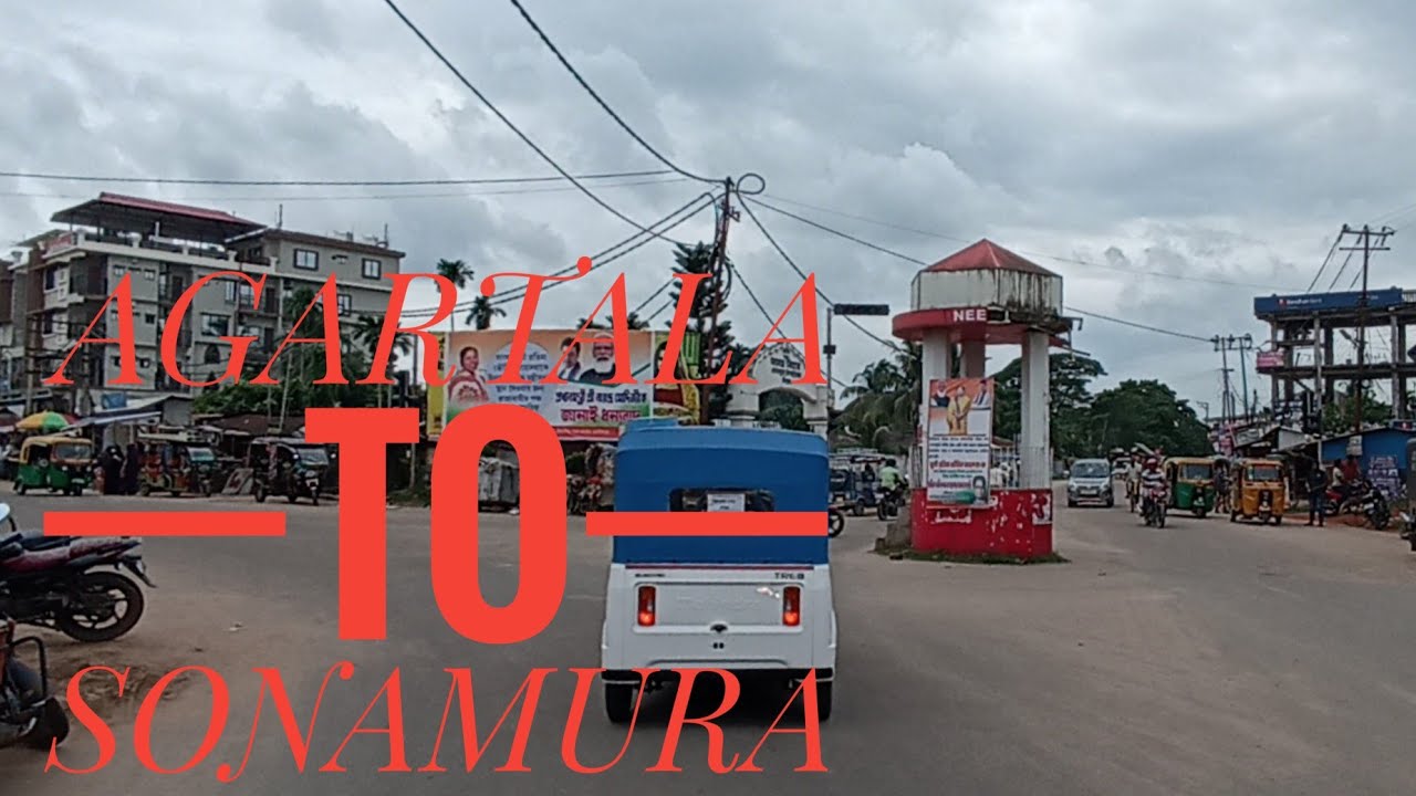 || Agartala to Sonamura || TRIPURA || motovlog 220 F - YouTube