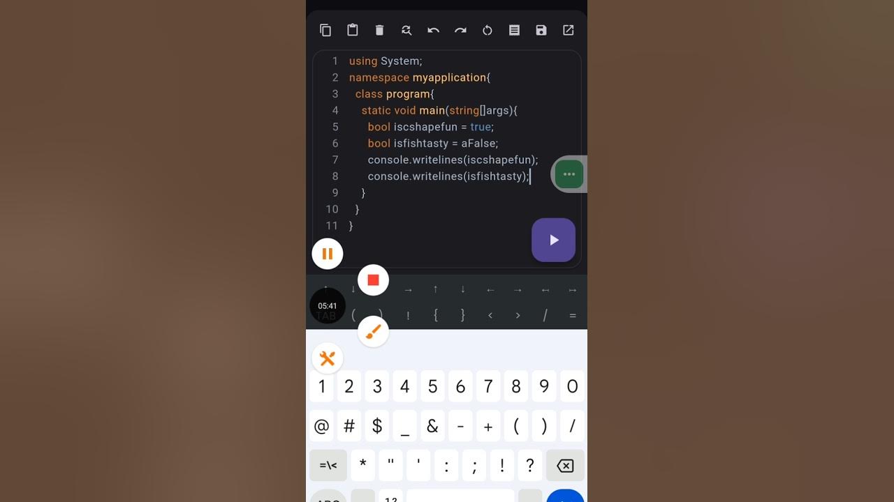 C# Data Types Booleans#shorts #c#data #type #boolean #console # ...