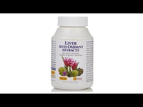 Liver AntiOxidant Extracts 30 Capsules - YouTube