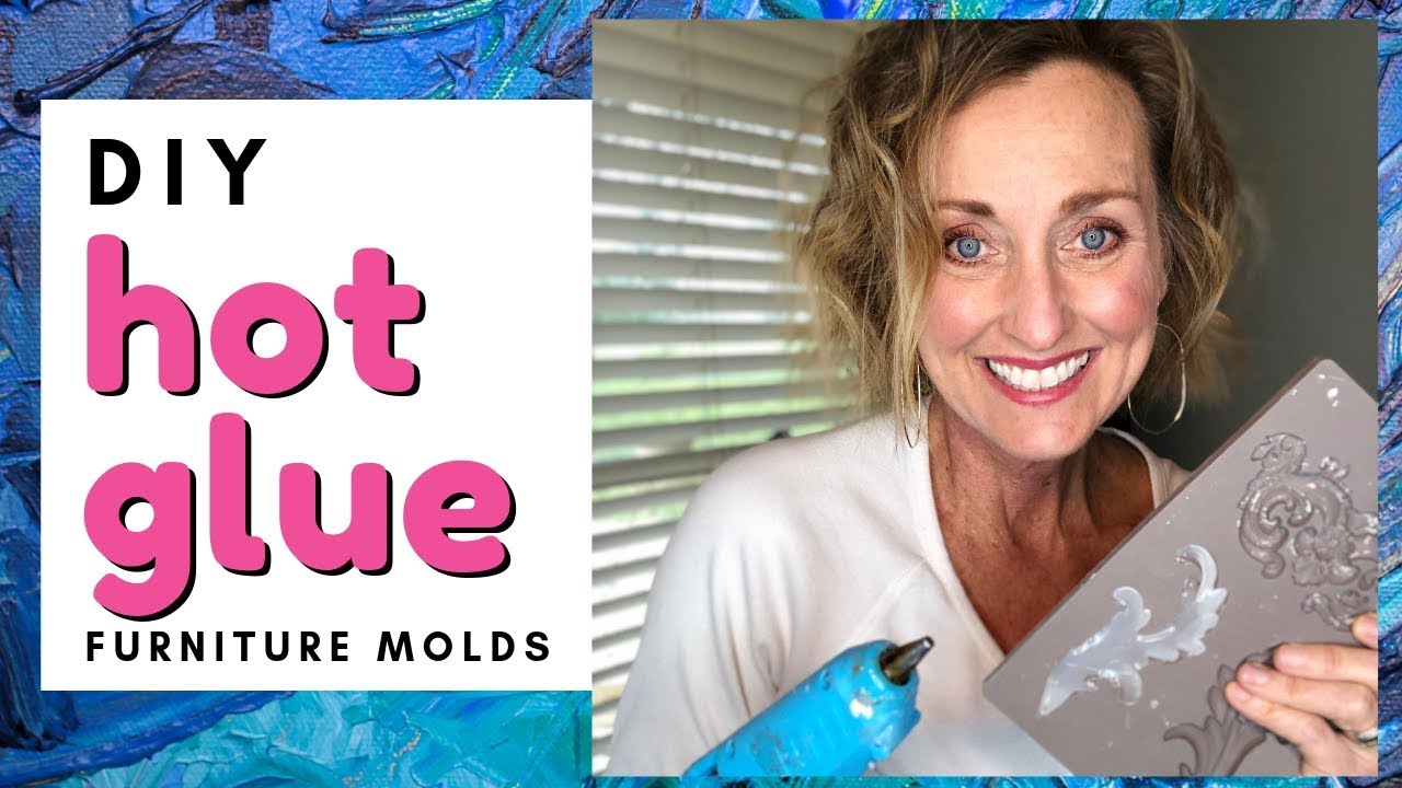 How to Make Molds ... or Moulds .. with Hot Glue with Tracey Bellion ...