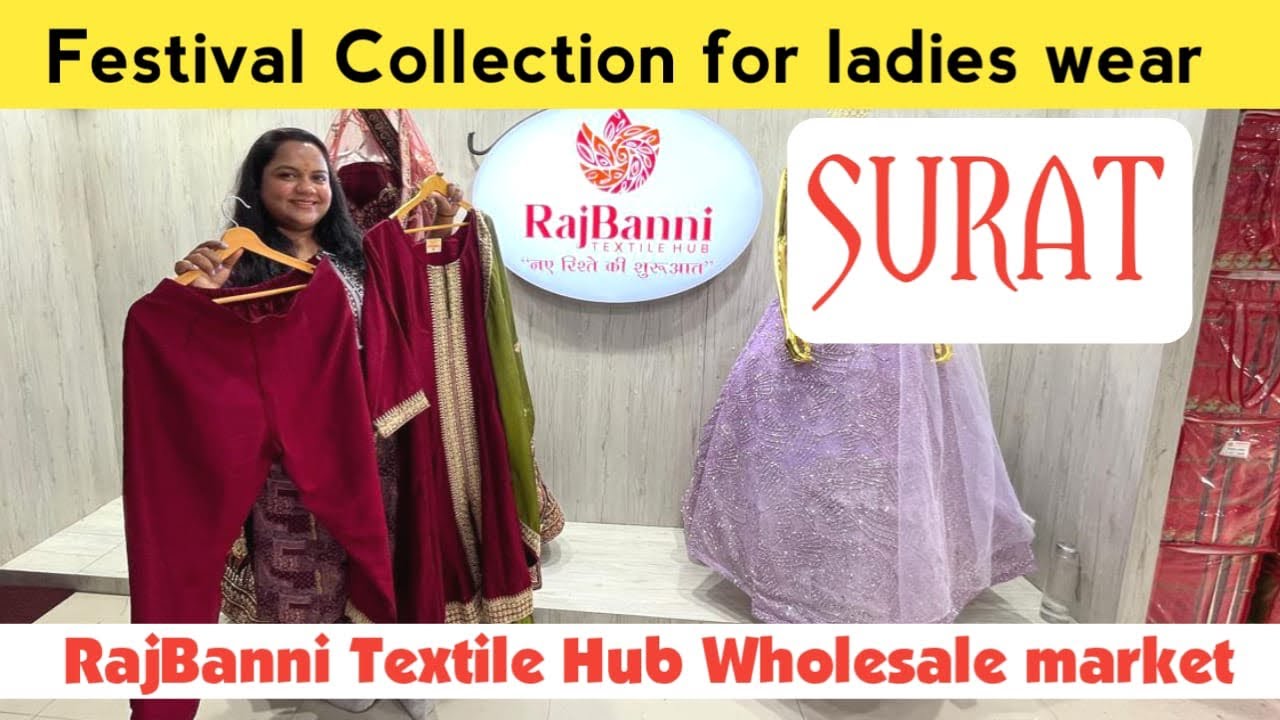 Festival Collection for ladies wear 😱 RajBanni Textile Hub Wholesale ...