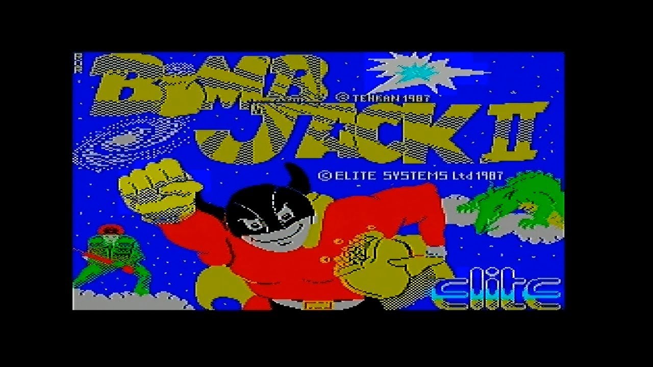 ZX Spectrum Games - Bomb Jack 2 - YouTube