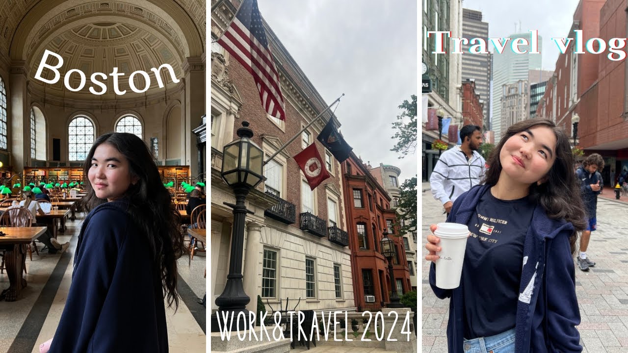 VLOG: USA edition. Work and Travel 2024. Boston, Massachusetts. Brunch ...