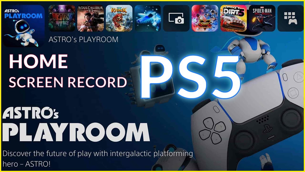 How to Home Screen Record PS5 Gameplay on PC [4k 60FPS] - YouTube