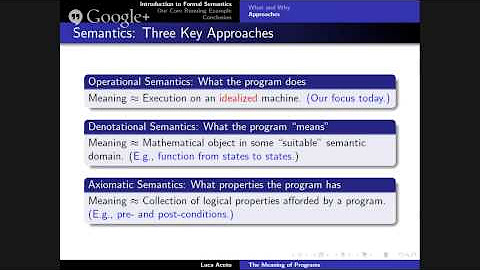 Programming Language Semantics - YouTube