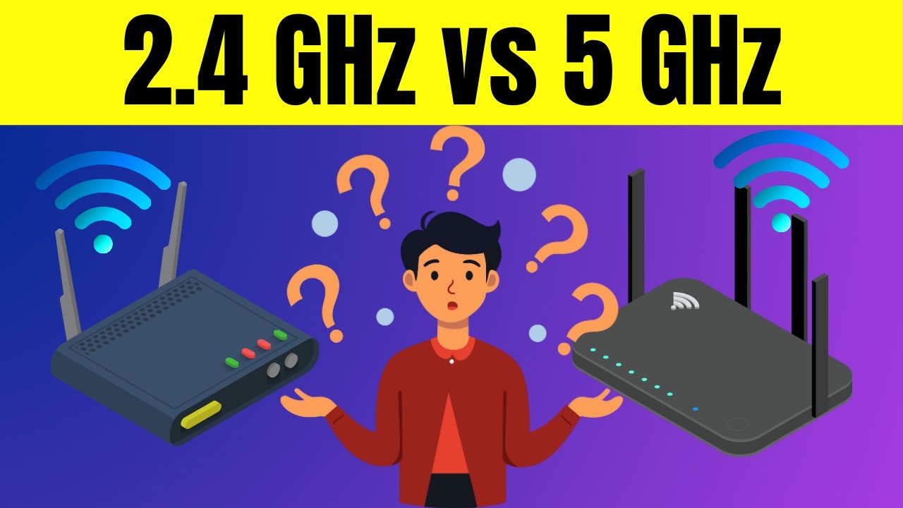 Wi-Fi 2.4 GHz vs 5 GHz: ¿Cuál es la Diferencia?¿A Cual Debes Conectarte ...
