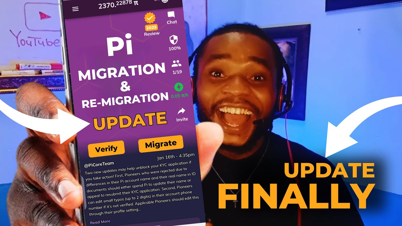 Pi Network UPDATE - Pi Coins Migration & Re-Migration Update | 2FA Verification ASAP - YouTube