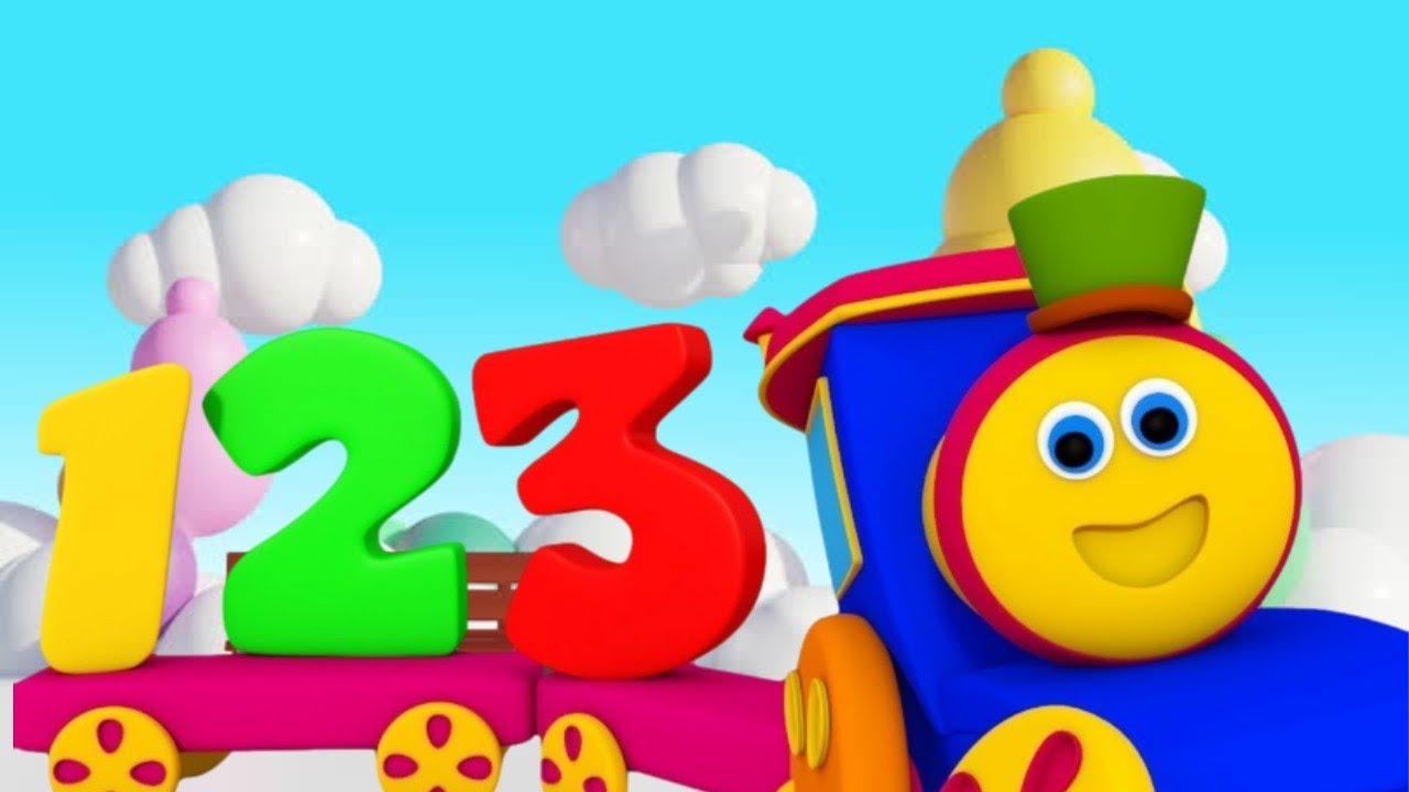 Learn To Count Numbers | 123 Counting | 123 Number Train | Rhymes for ...
