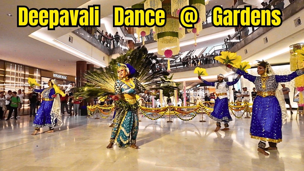 Deepavali Dance @ The Gardens Mall Kuala Lumpur - YouTube