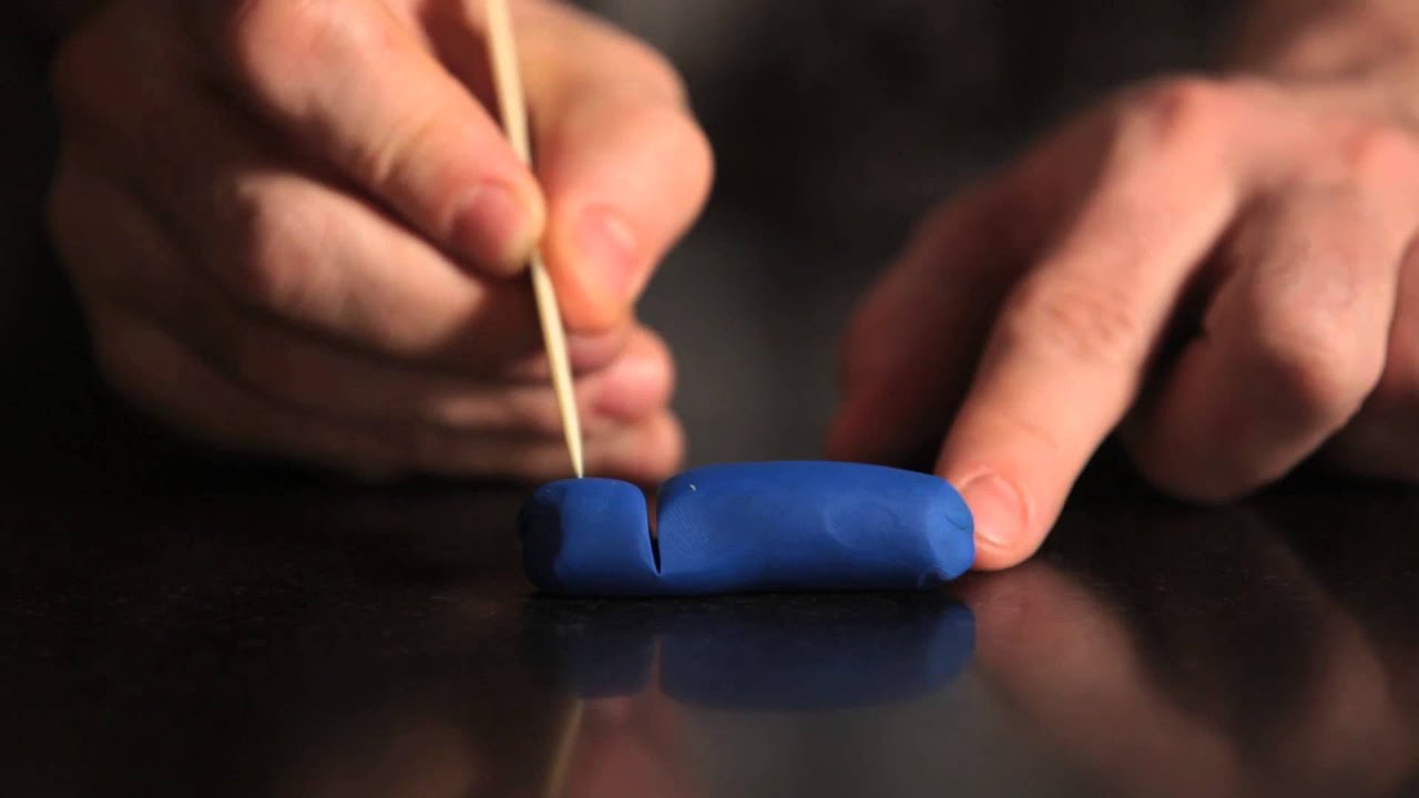 How to Make a Bluebird out of Modeling Clay - YouTube