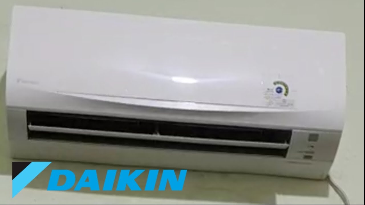 Daikin mini split air conditioner - YouTube