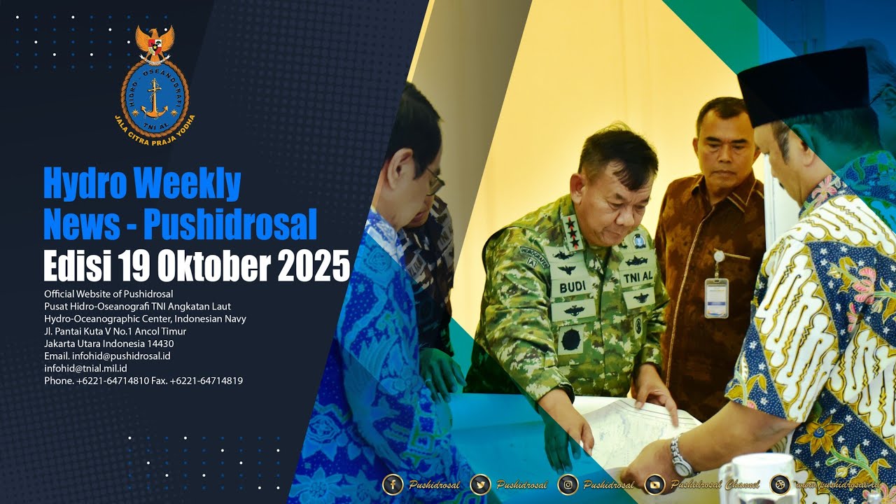 Hydro Weekly News - Pushidrosal Edisi 19 Oktober 2025 - YouTube