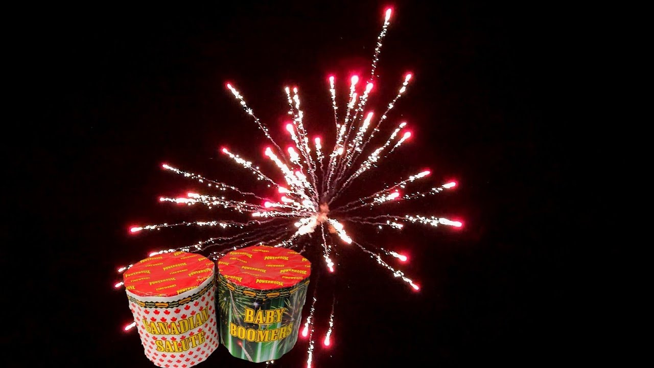 Two Great Canadian Firework Cakes by Powerhouse Fireworks Canadian ...