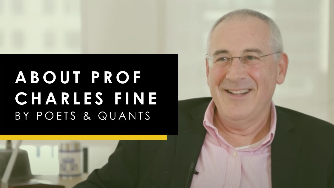 About Prof. Charles Fine | By Poets & Quants | ASB - YouTube