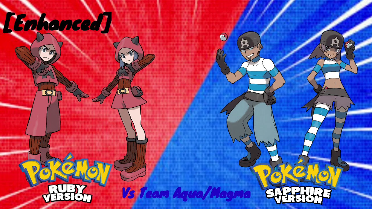 Pokemon Ruby Sapphire Emerald [Team Aqua/Magma Grunts] Music [Enhanced ...