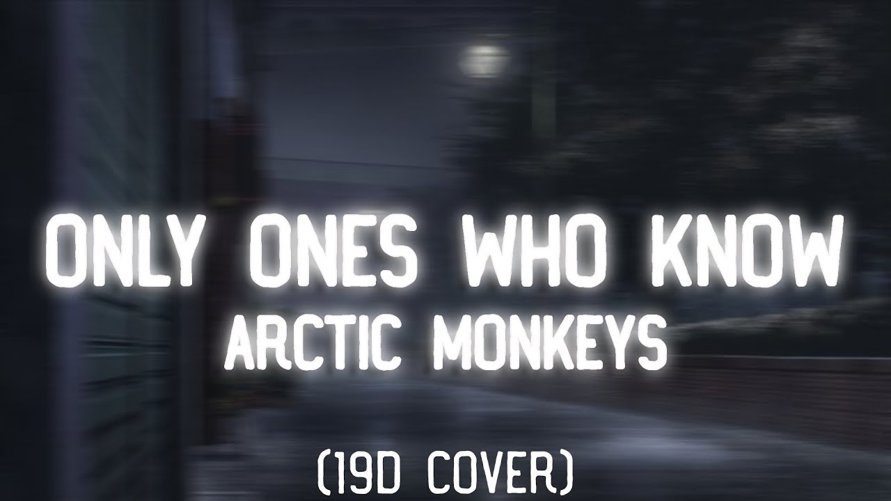 arctic monkeys - only ones who know (19d cover) - YouTube