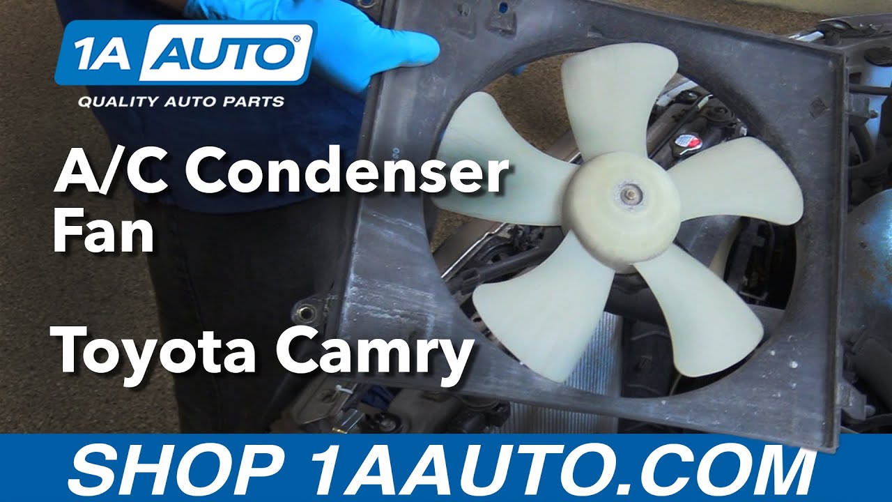 How to Replace AC Condenser Fan 1997-99 Toyota Camry | 1A Auto