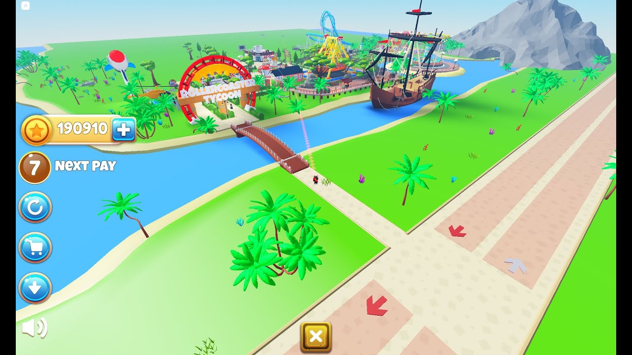 Making The Best Theme Park EVER - Beginings | Rollercoaster Tycoon ...