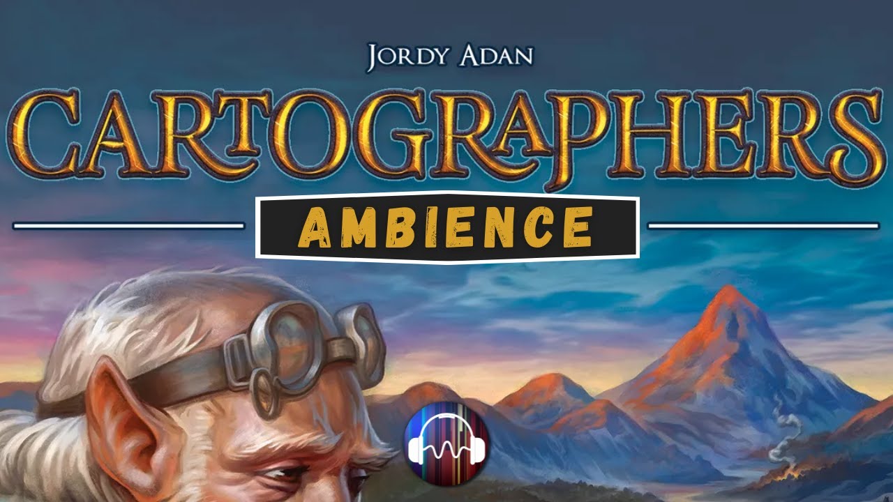 Cartographers Ambience | Board Game Illustration-Showcase with Game ...
