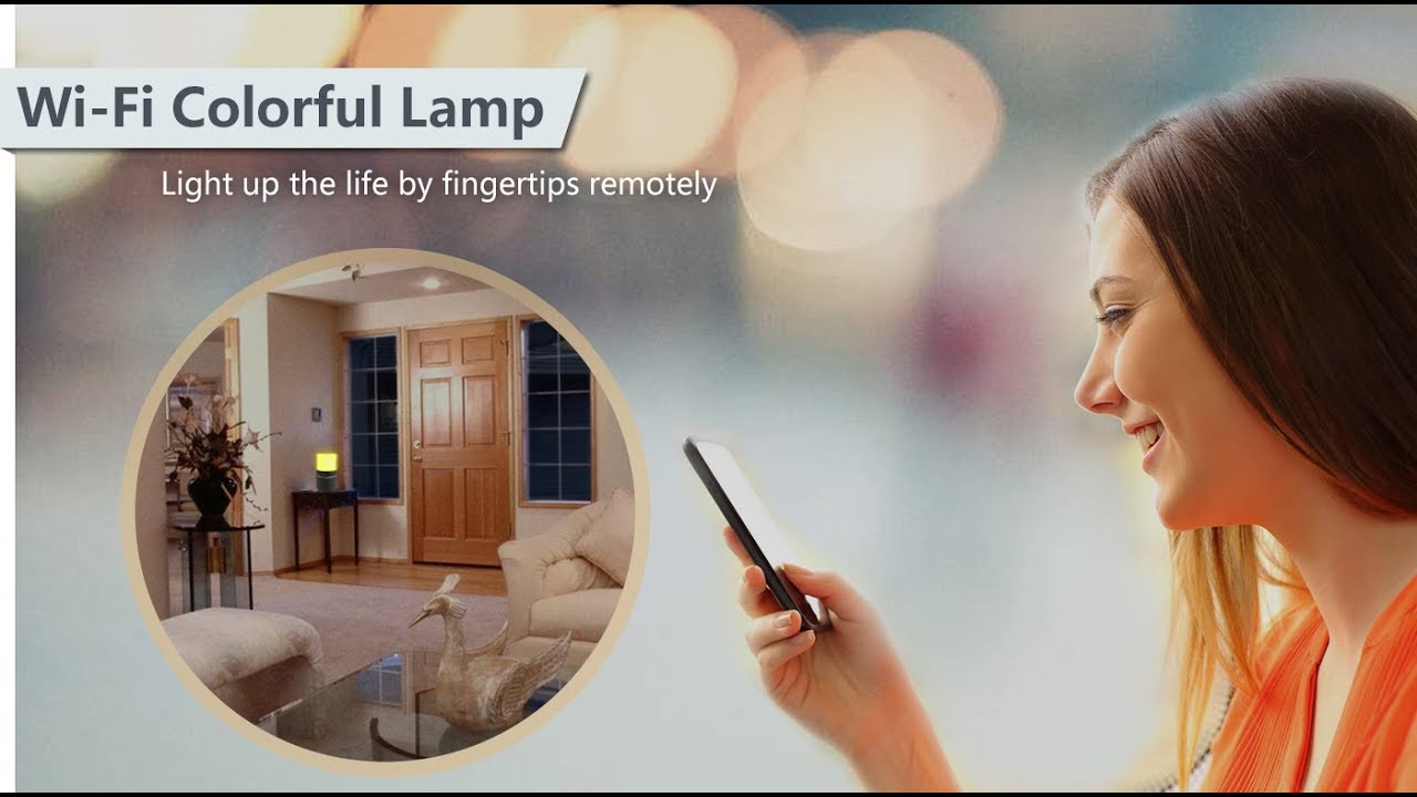 WiFi Spy Camera Desk Lamp HD 1080P - YouTube