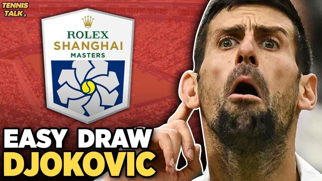 Djokovic Easy Draw | Sinner, Alcaraz, Medvedev Collide at Shanghai 2024 ...
