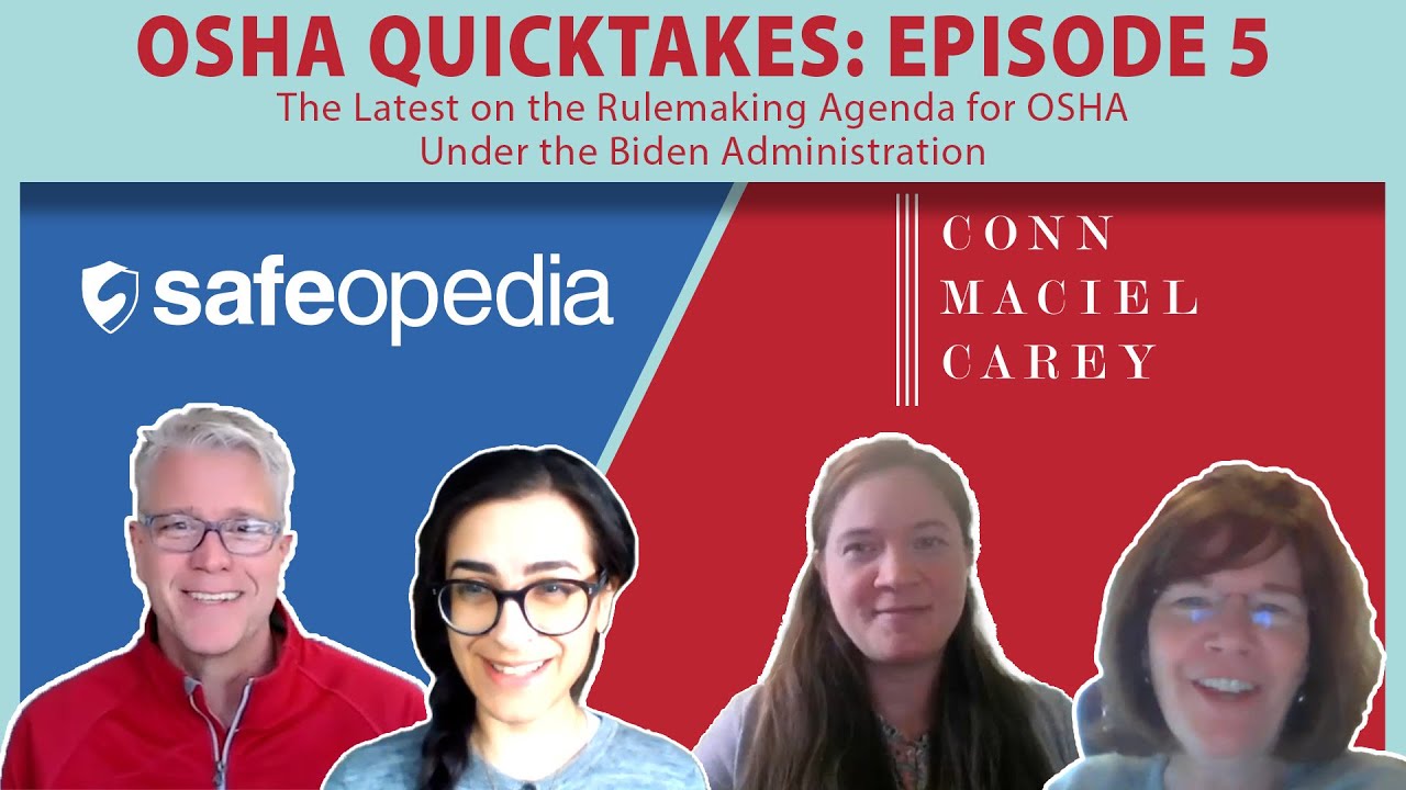 OSHA Quicktakes with Conn Maciel Carey | Episode 5 - YouTube