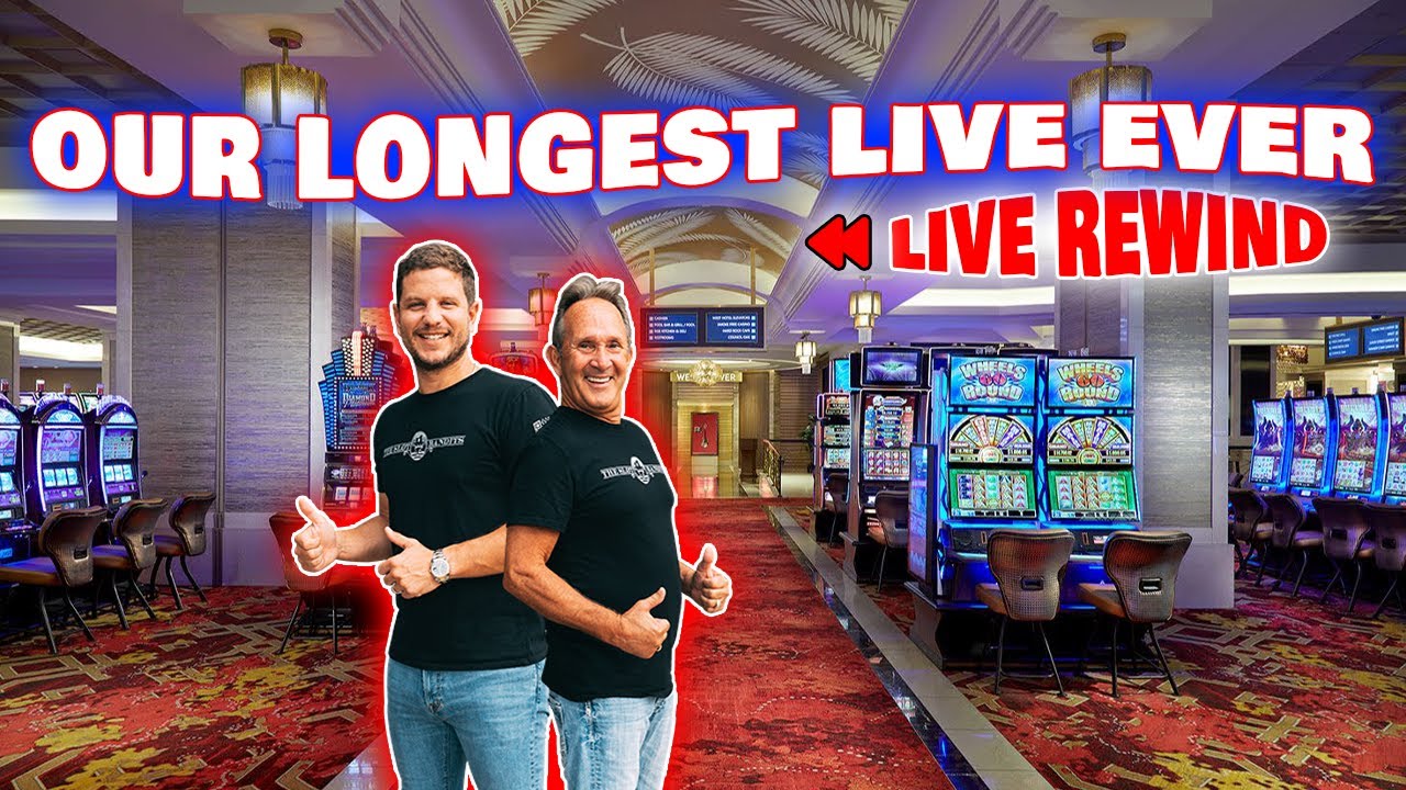 🧨Our LONGEST Live Slot Play Ever... Rewind!!🚨 - YouTube