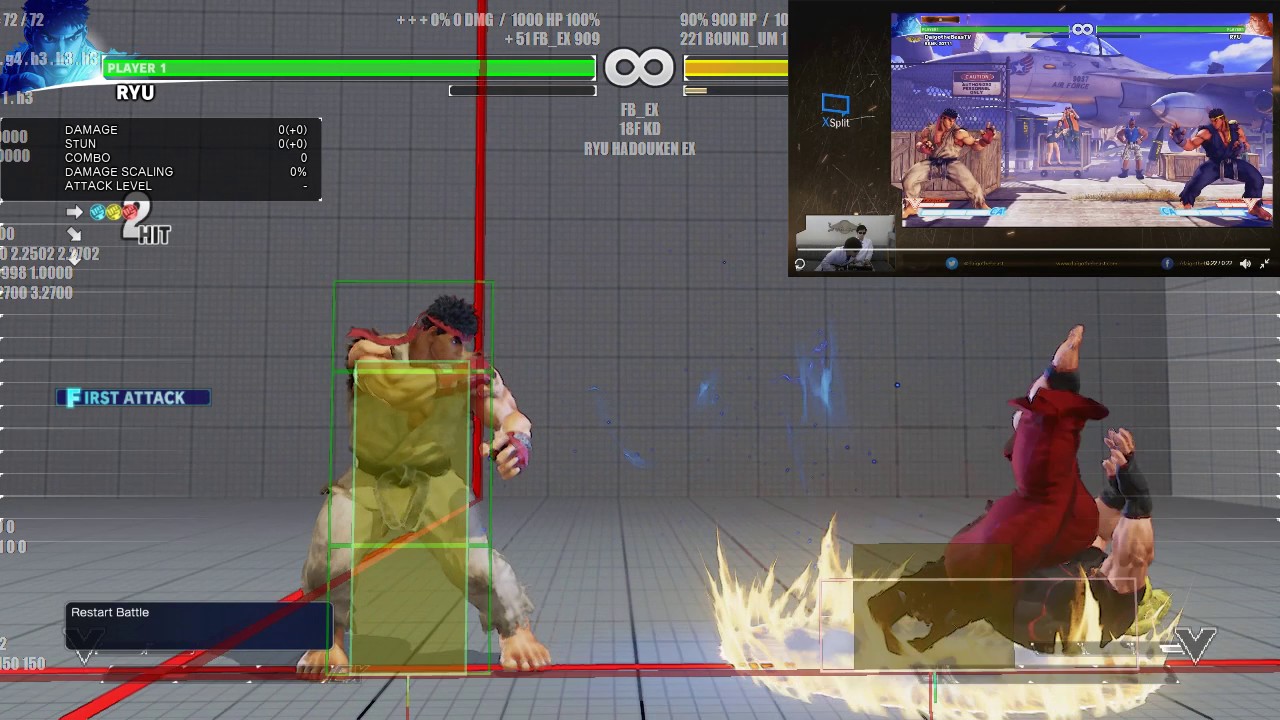 SFV RYU SUPER HADOUKEN - YouTube