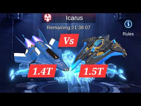 Icarus: Syren 1.4T VS Phantom 1.5T Comparison: Burning Drones, Hel Pilot, Wing Fighter Stratagy ...