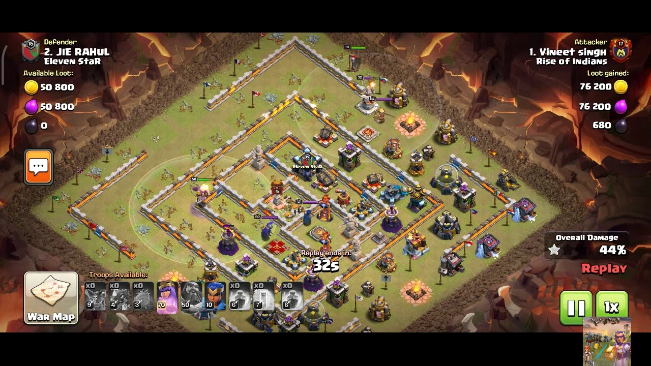 it's difficult to take 3 star in th13 - YouTube