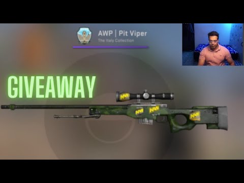 CSGO giveaway !! AWP | Pit Viper good craft giveaway at 130 likes. - YouTube