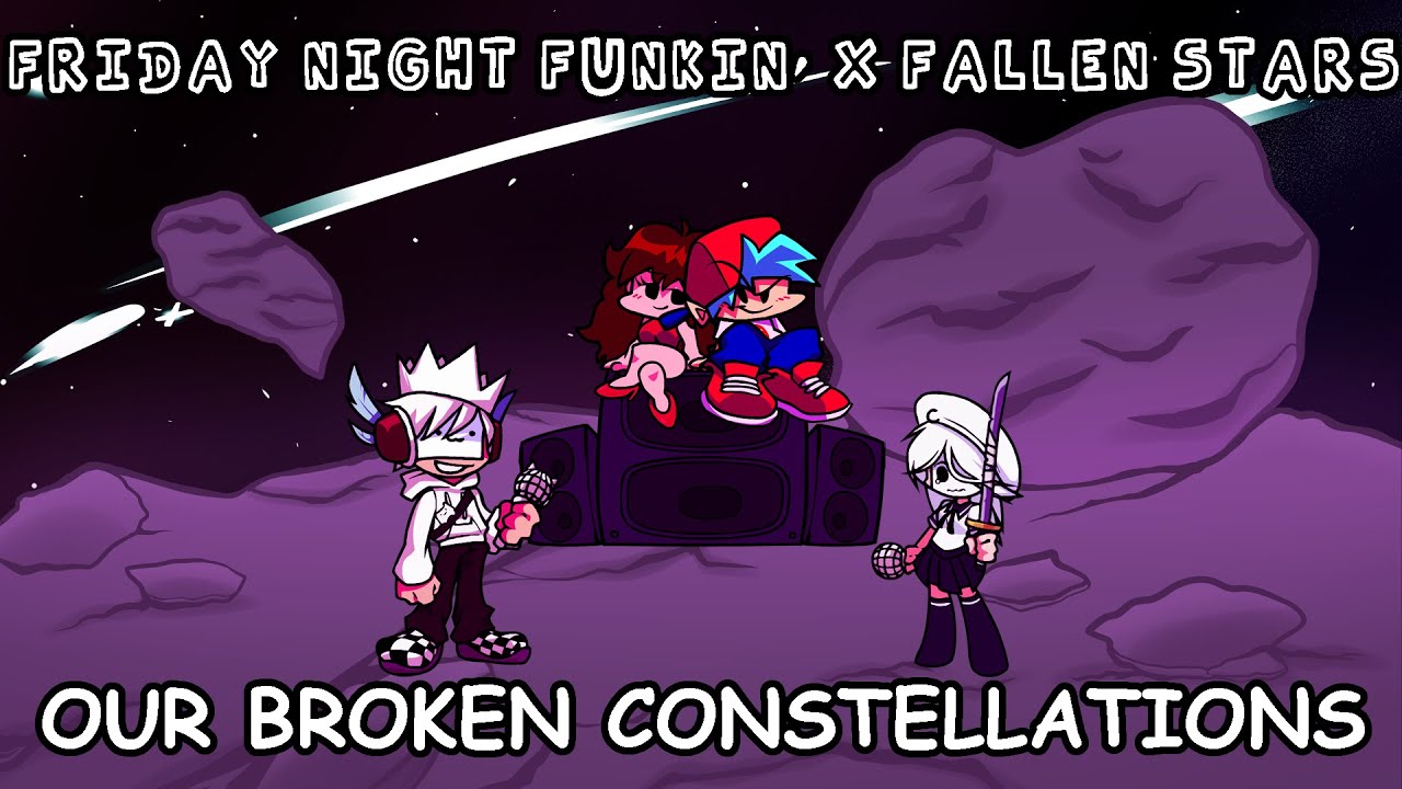 Watching The Stars~ | FNF Our Broken Constellations, But it's A Trake ...