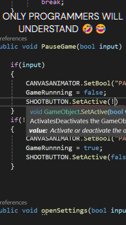 Coding Meme only programmers will understand #funnyvideo #unity3d #coding - YouTube