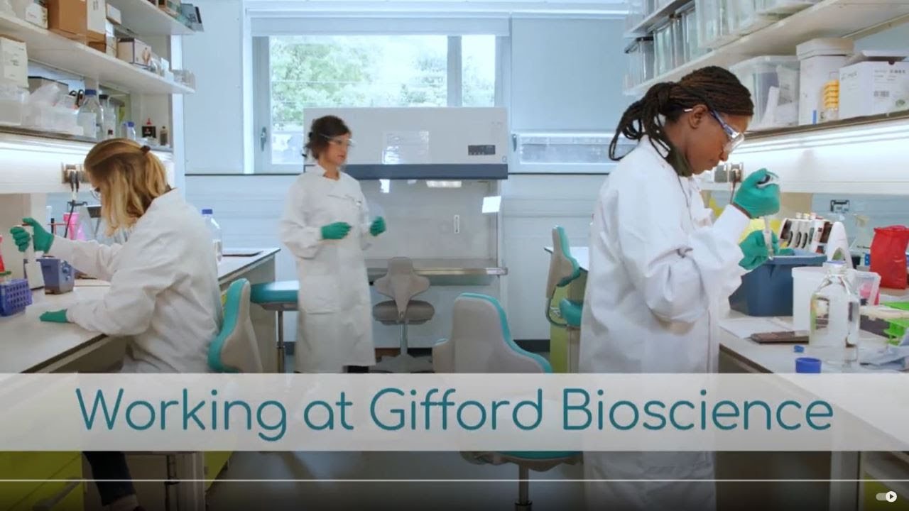 Working at Gifford Bioscience - YouTube