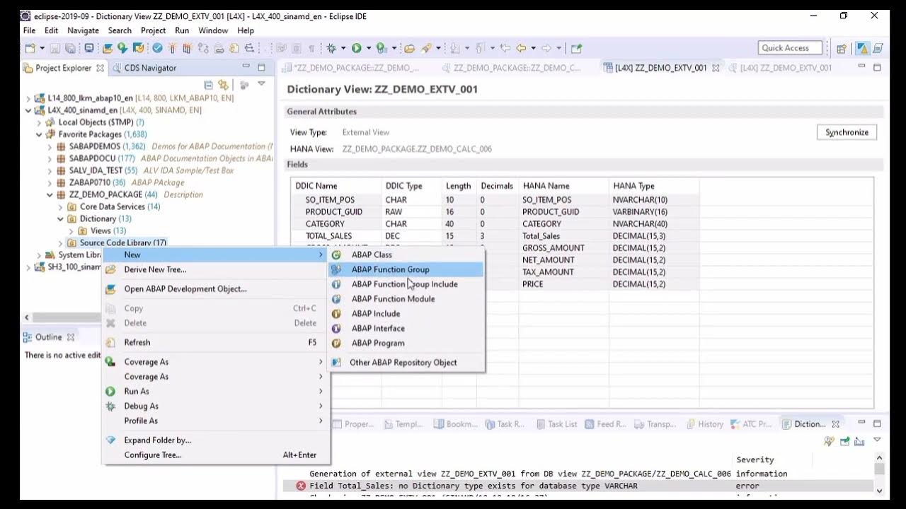 Module 3|| Demo 1 - External views : How to create and consume in SAP ...