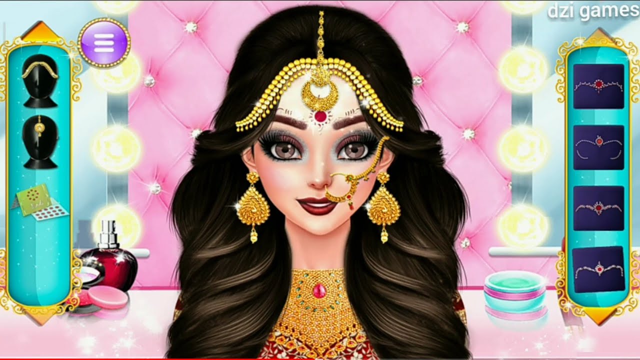 PERMAINAN PERNIKAHAN BARBIE ANAK PEREMPUAN | GAME MEMAKAI MAHENDI MAKE ...