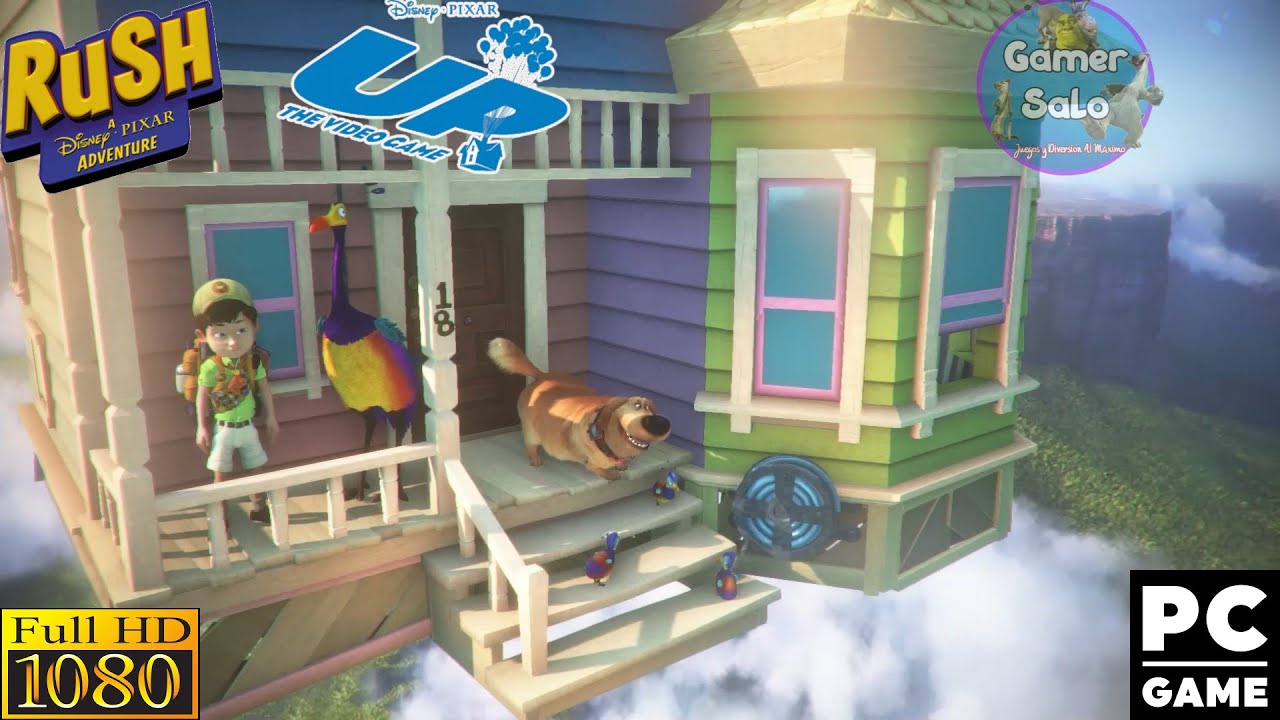 Rush Una Aventura Disney Pixar UP Español Latino Gameplay Español ...